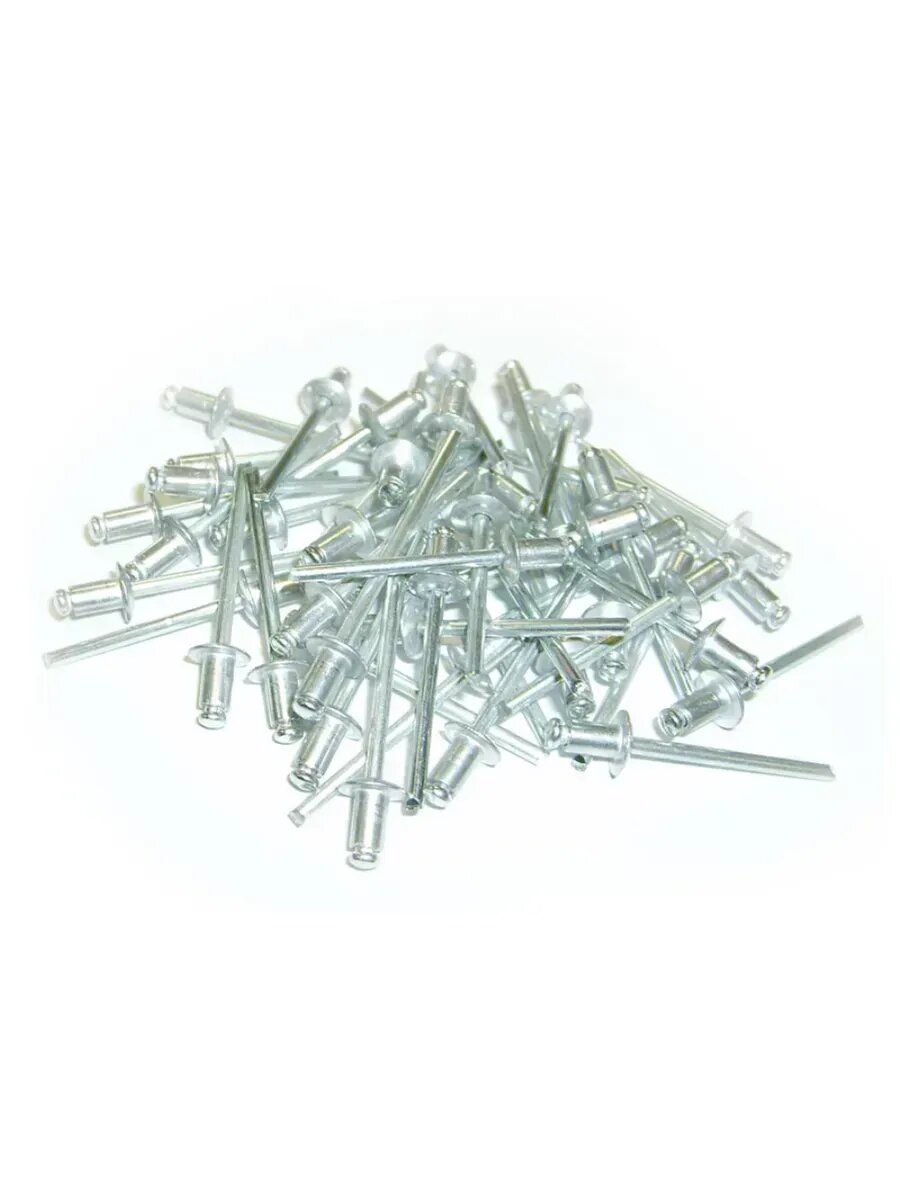 Заклепки для заклепочника вытяжные алюминиевые 4,0х9,5, 50шт