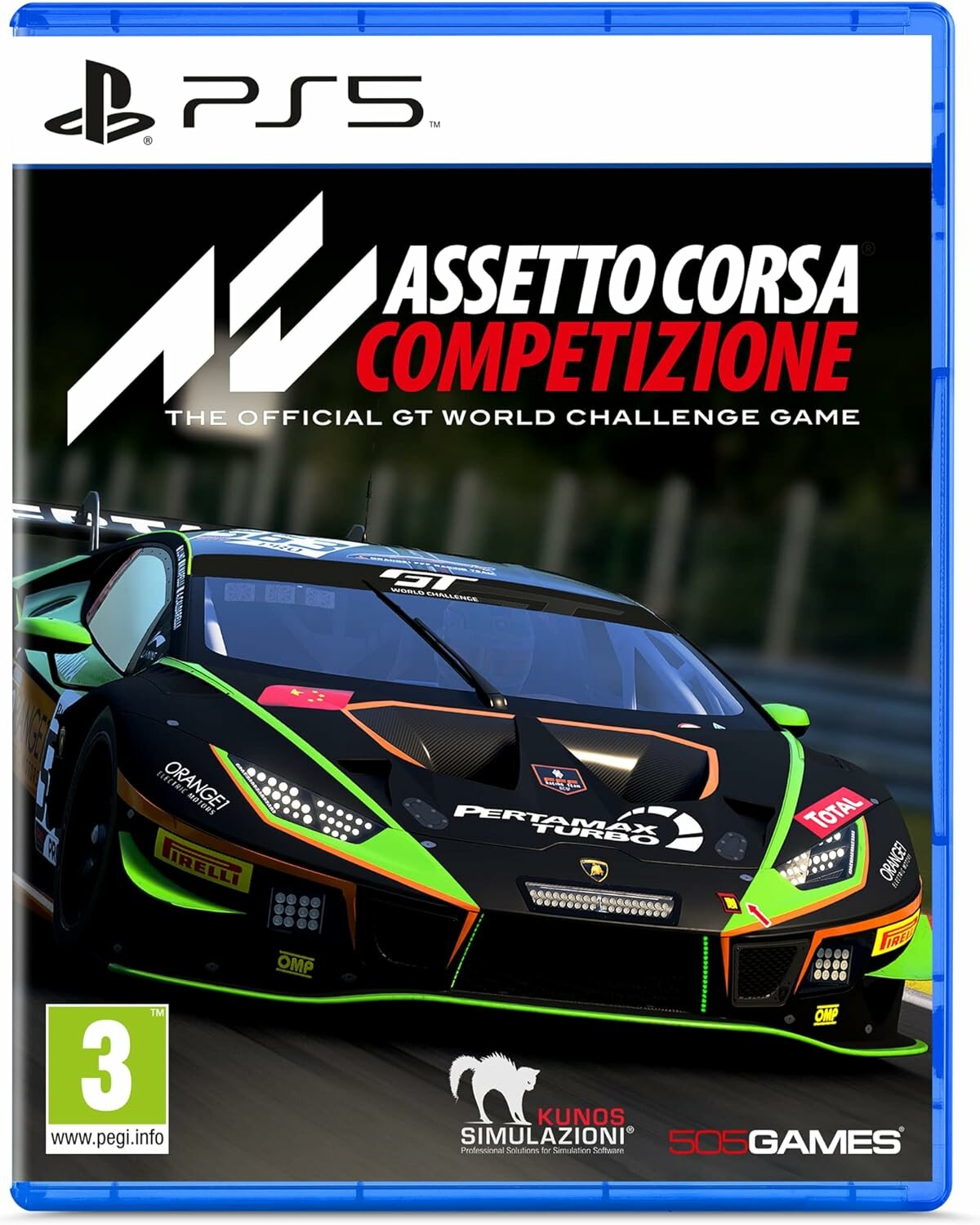 Игра Assetto Corsa Competizione (PlayStation 5, Русские субтитры)