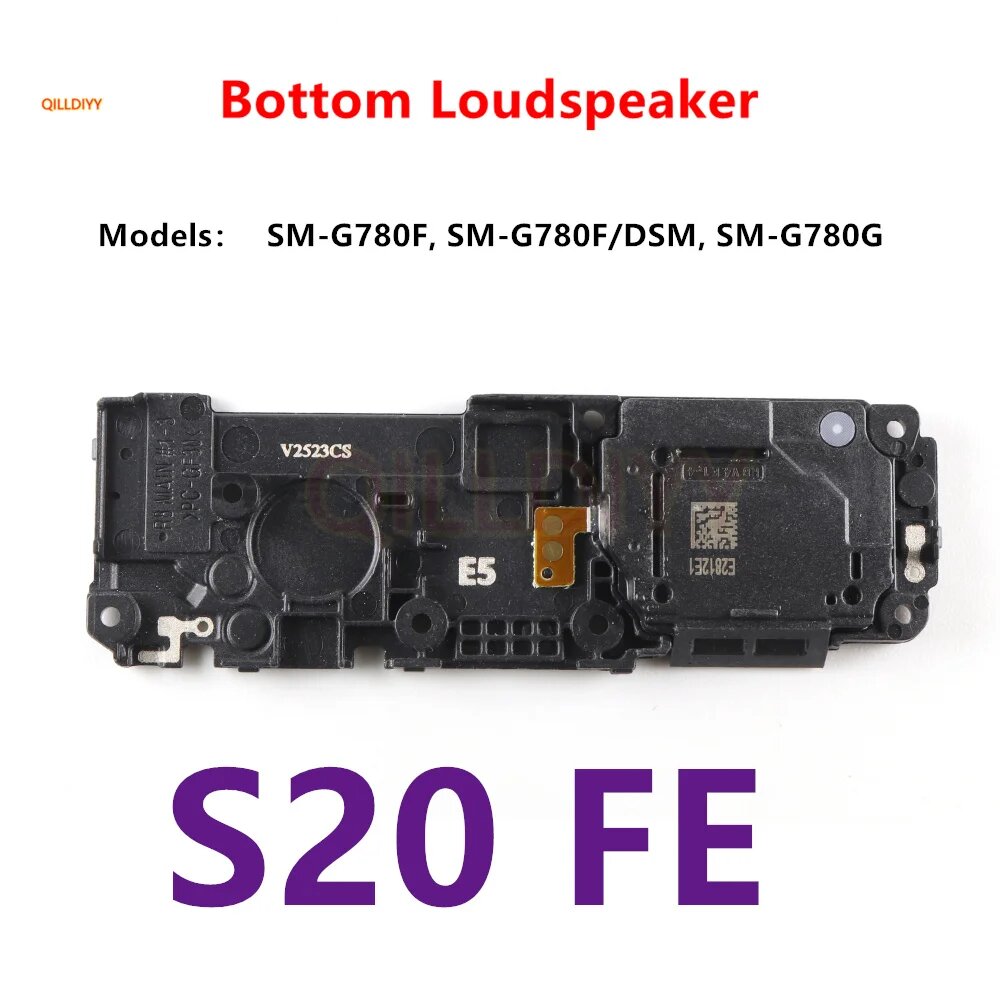 Для Samsung Galaxy S20 FE 4G SM-G780F G780F/DSM G780G нижний громкоговоритель зуммер звонок звуковой модуль замена громкого динамика