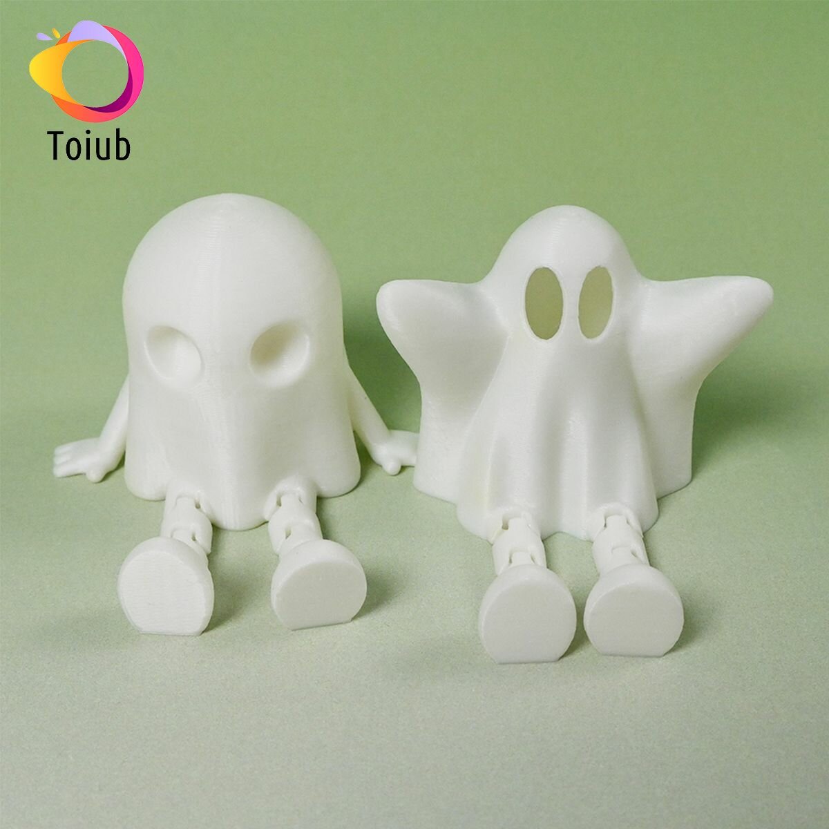 Напечатанная на 3d-принтере модель игрушки-Привидение, 2шт