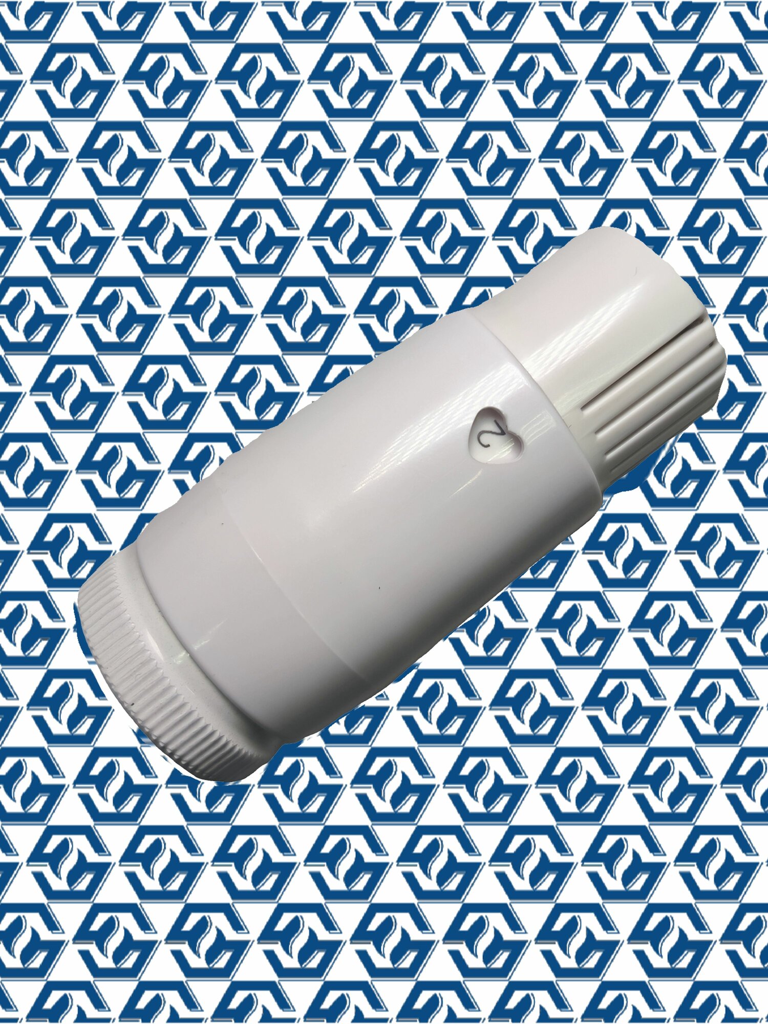 Термоголовка для радиатора отопления mini 30*1,5 / Group HS / RAL 9016