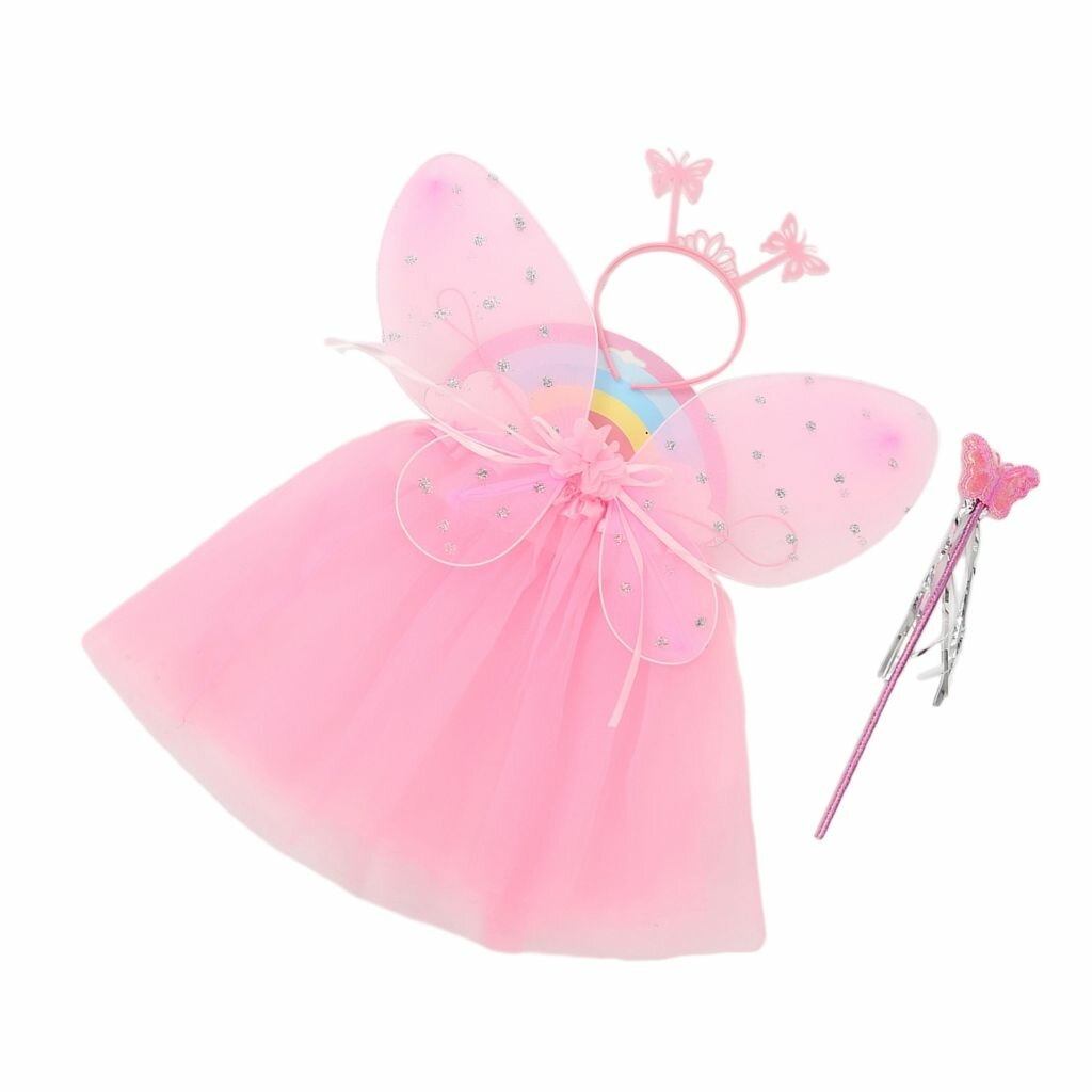 Комплект крыльев бабочки-насекомого-Юбка-пачка