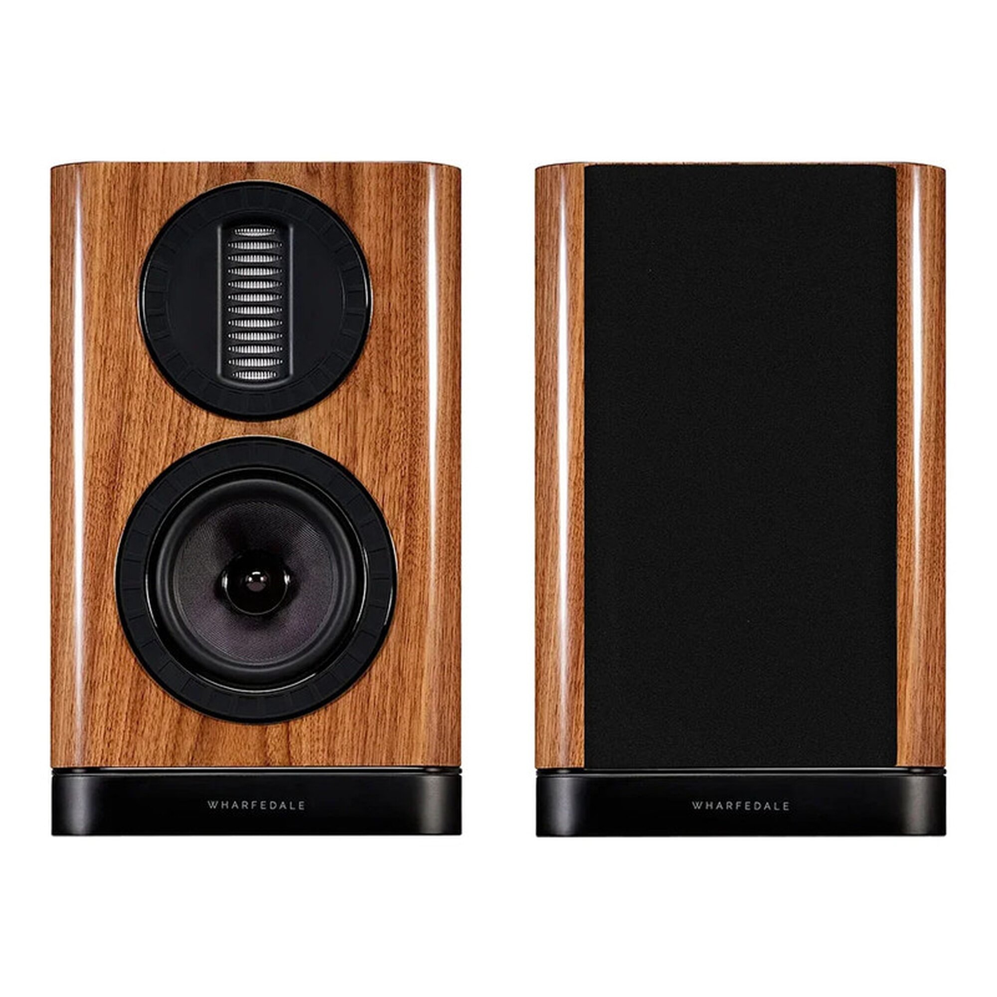 Акустическая система Wharfedale Aura 1 hi-gloss, полочная, мониторная, 100 Вт, коричневая
