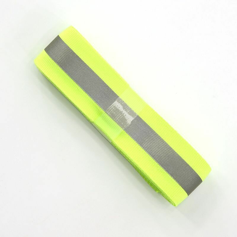 Светоотражающая пришивная лента, 2 м, желтая, ширина 25 мм Hemline 826. Y/G002