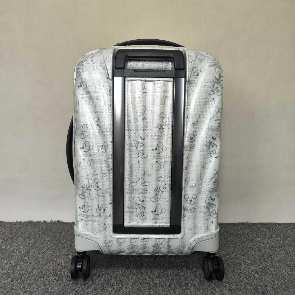 Чемодан Samsonite, 42 л, размер 20", белый — фото 1