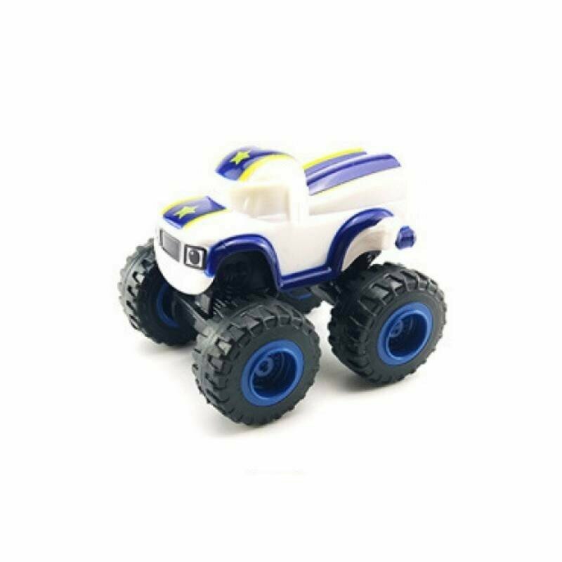 Игрушка blaze and the monster machines с материалом abs для игры и эмоционального развития белый