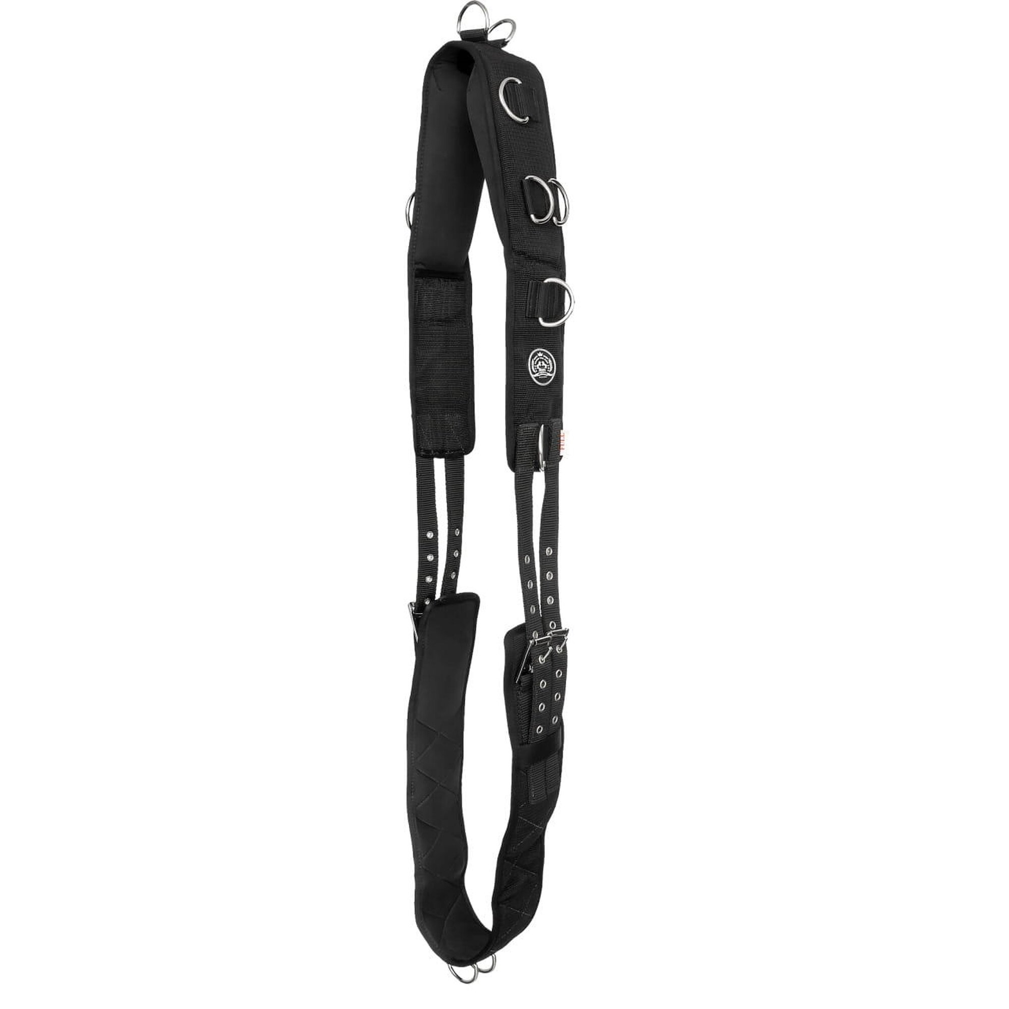 Decathlon Напрягающий пояс для работы на корде Start Neoprene MoldedFoam, размер: CS, черный