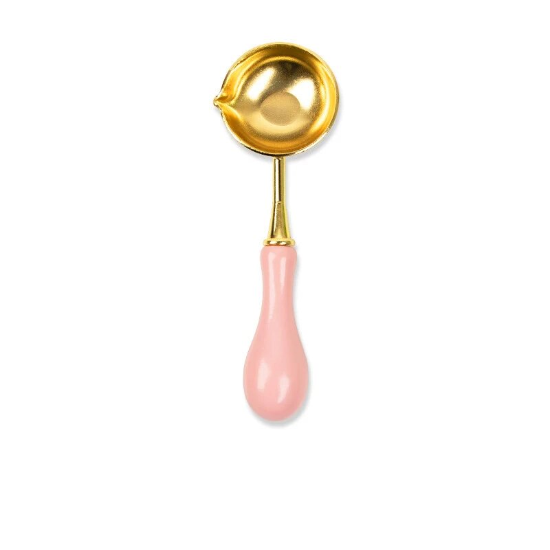 Восковая печать с ручкой pink spoon