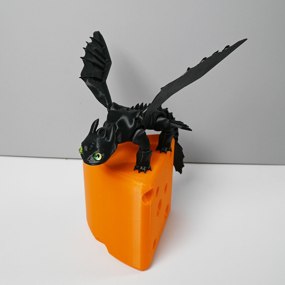 Антистресс Игрушки/напечатанная на 3d-принтере модель летающего дракона/Идеальные подарки для мальчиков и девочек