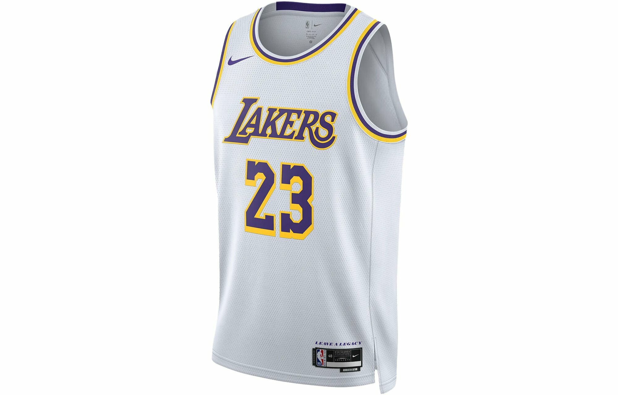 Джерси Los Angeles Lakers LeBron James Association Edition Swingman Dri-FIT
