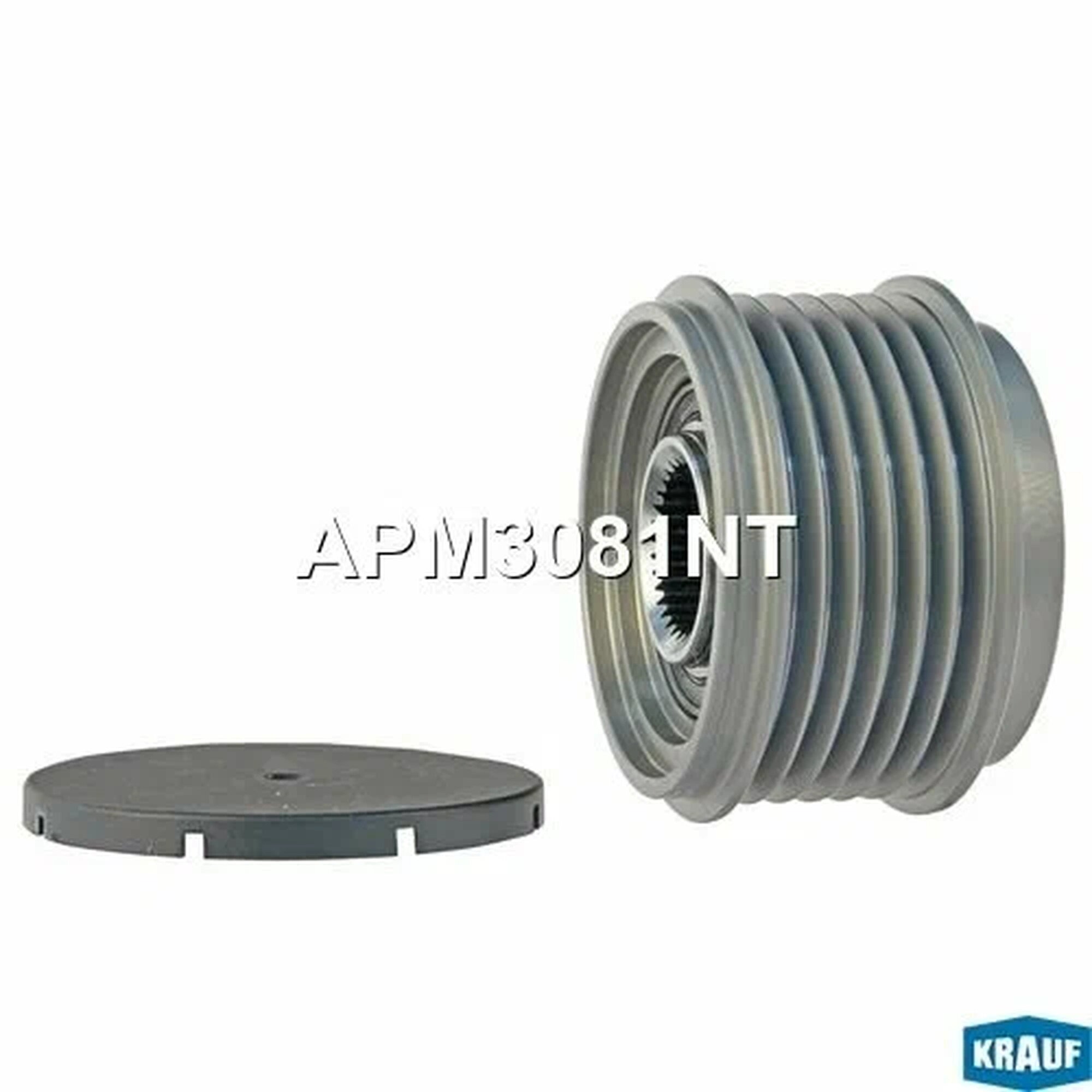 Шкив обгонный KRAUF APM3081NT, для Renault Duster/Megane/Laguna