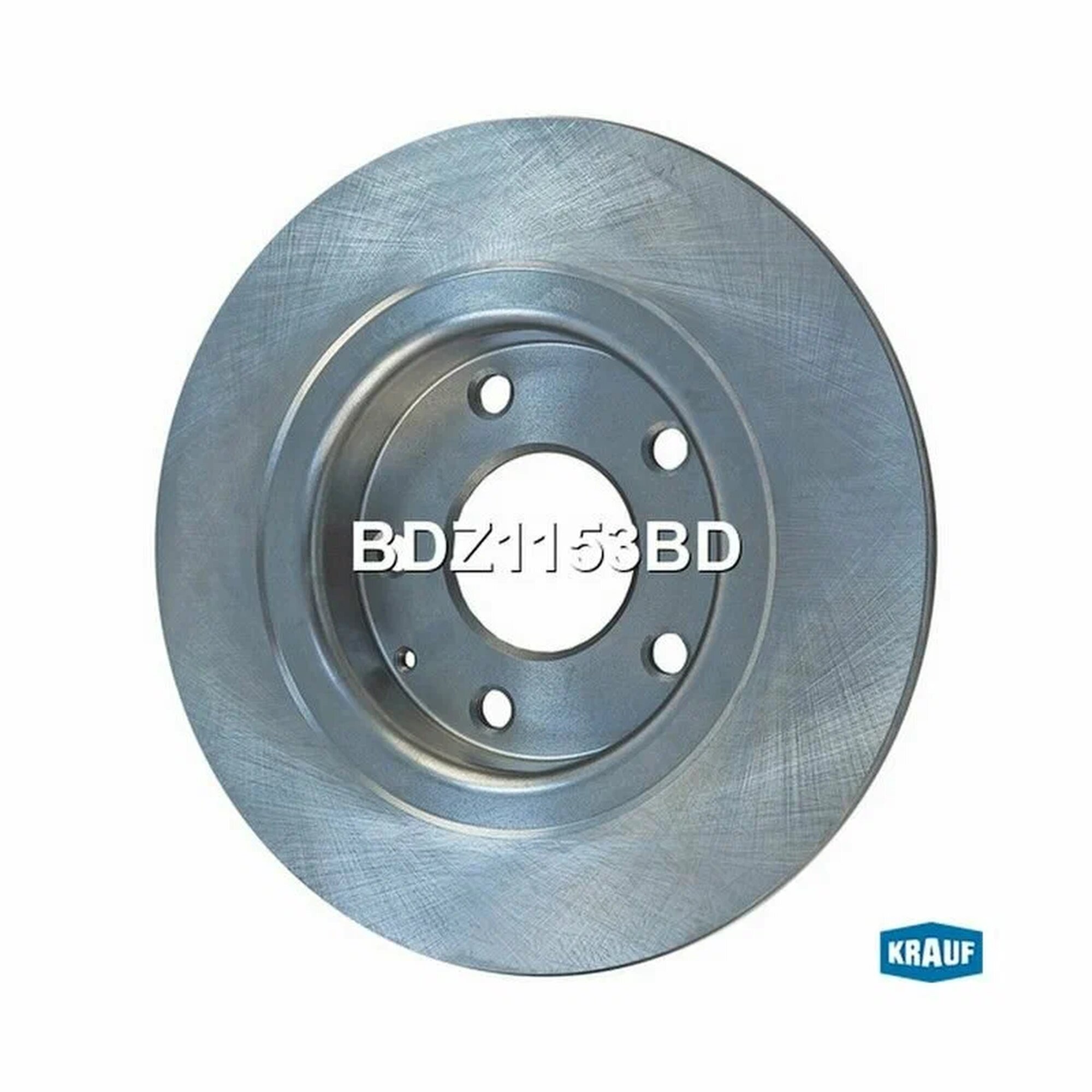 Тормозной диск KRAUF BDZ1153BD, для MAZDA 6, задний, серый металлик