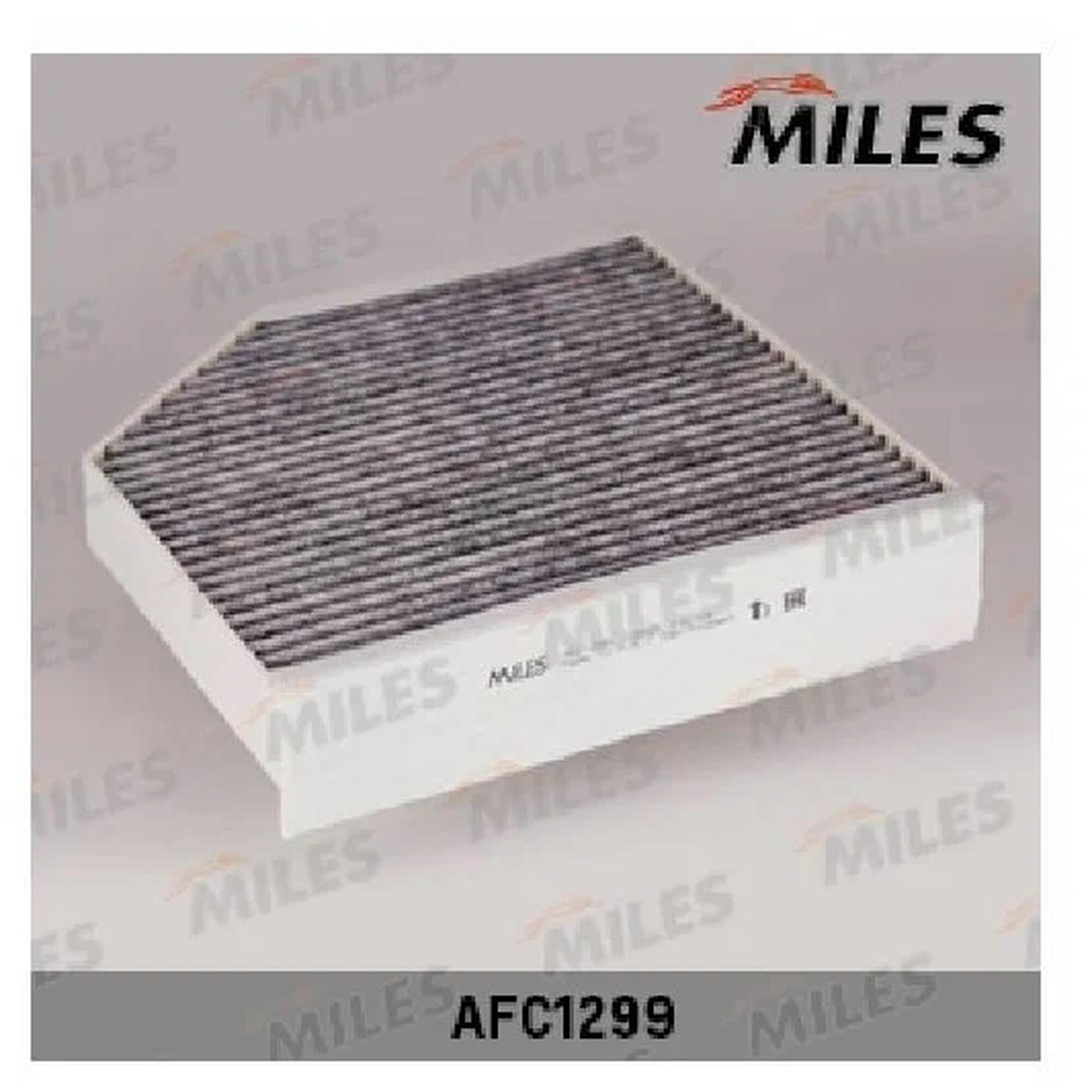Фильтр салона MILES AFC1299, для AUDI A6/A8, 10-угольный, из активированного угля