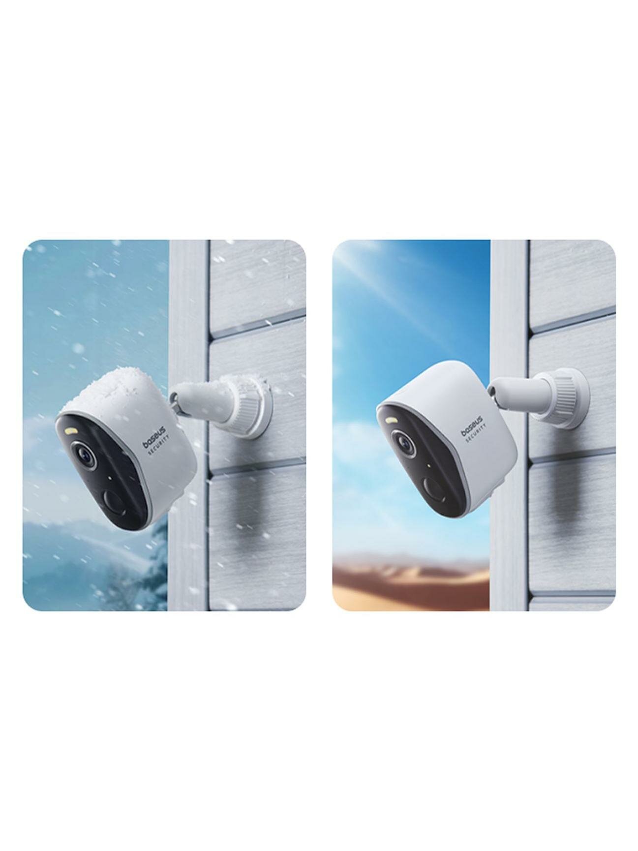 IP-камера Baseus Security N1 Plus Outdoor Camera 2K White — фото 1
