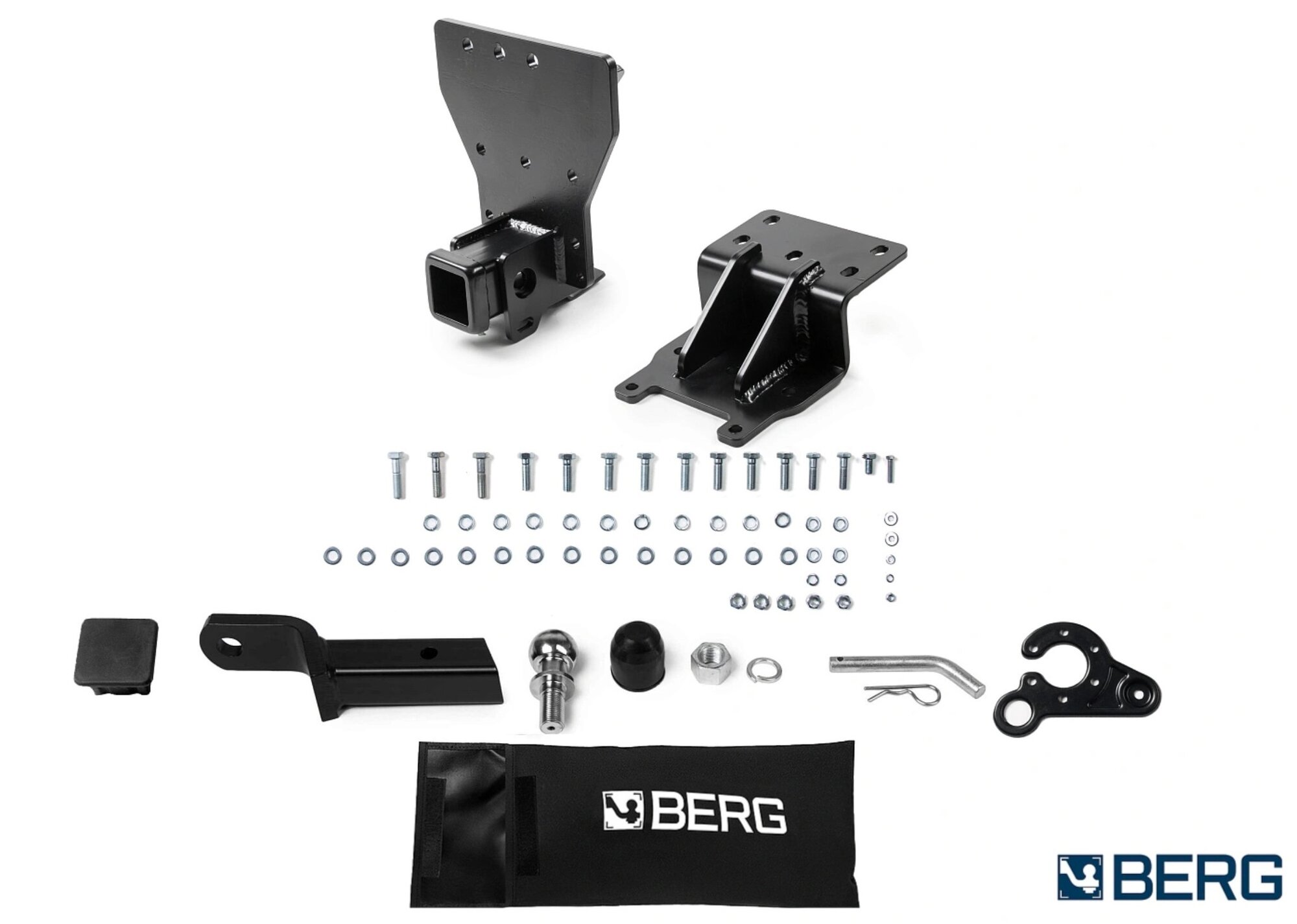 Фаркоп с электр. Smart для Toyota Land Cruiser Prado 250 2024-, шар Е, 2500/100 кг, F.5720.006, Berg (паспорт, сертификат)