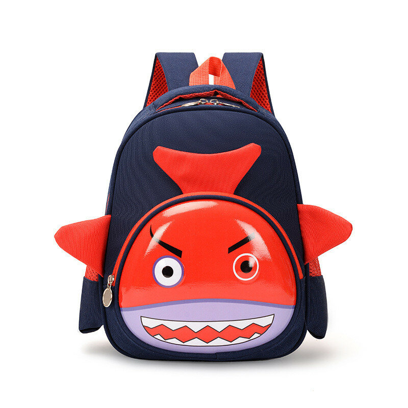 Детский рюкзак из холста с мультяшными животными для дошкольников и детей младшего возраста милое животное 12