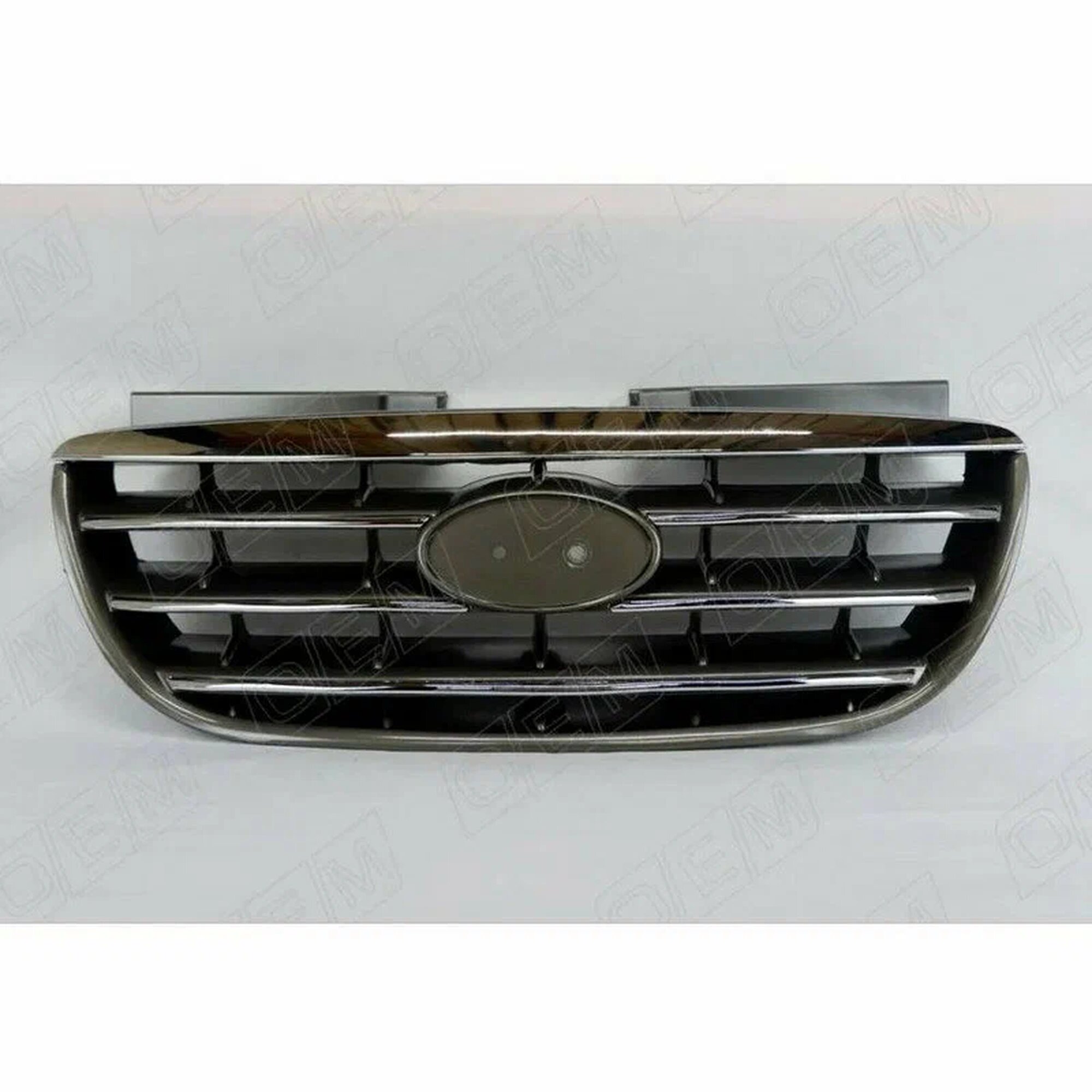 Решетка радиатора OEM3152, для Hyundai Elantra, ABS пластик, черная