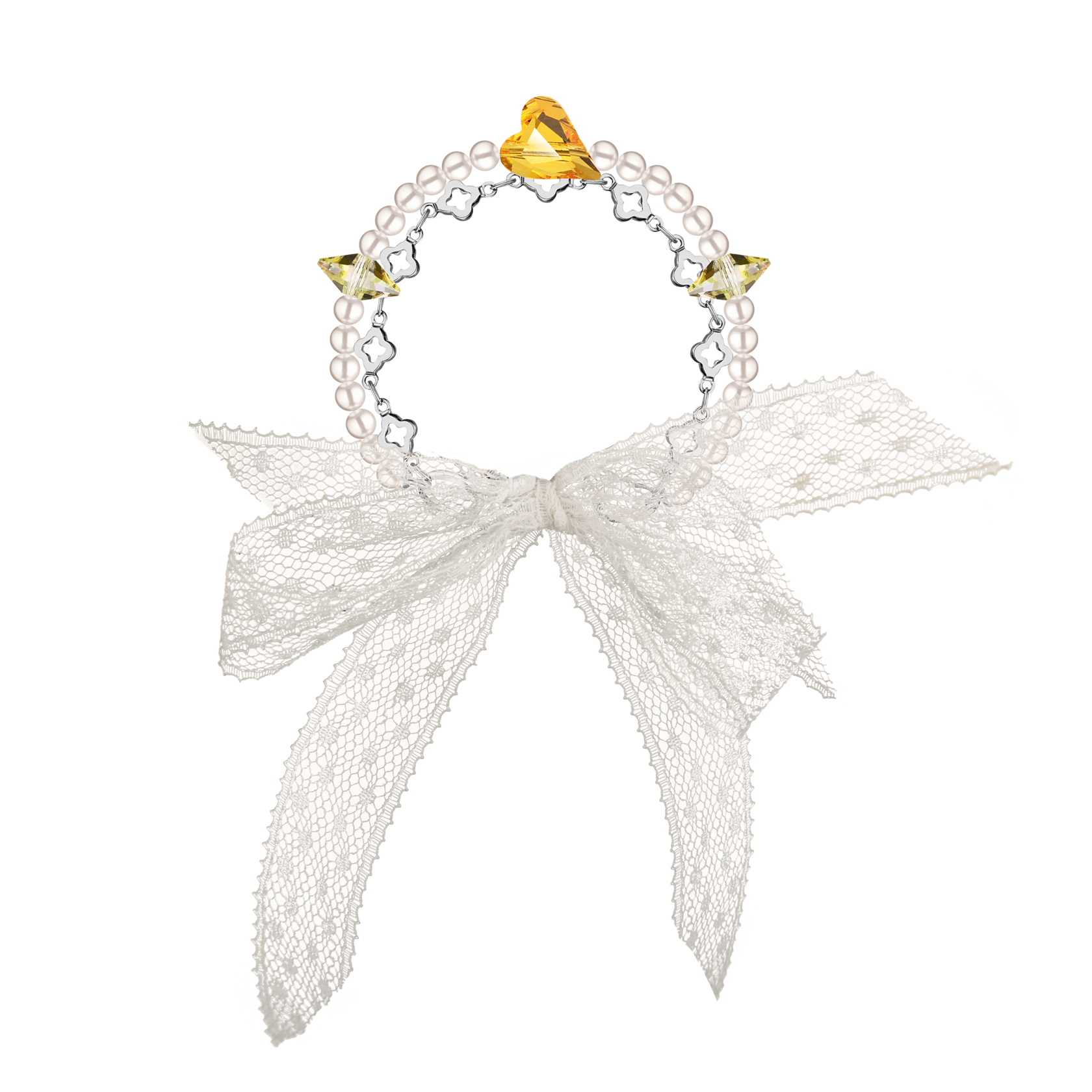 Плетеный браслет, жемчуг Swarovski синтетический