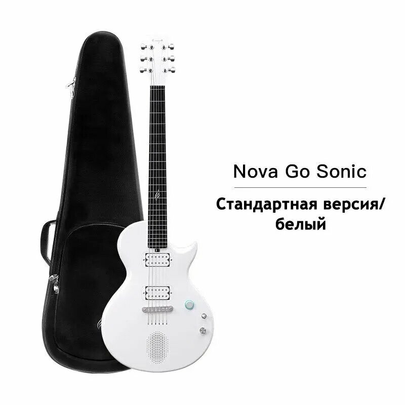 Enya Nova Go Sonic все в одном из углеродного волокна, 6 струн, 39'
