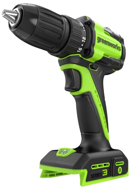 Шуруповерт аккумуляторный GREENWORKS DD345 (без АКБ и ЗУ)