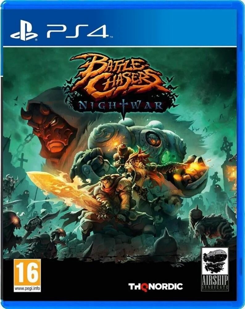 Игра Battle Chasers: Nightwar (PlayStation 4, Русские субтитры)