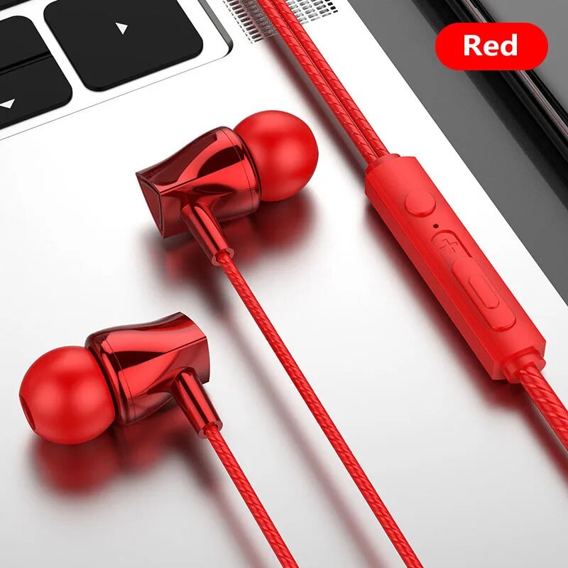 Проводные внутриканальные наушники X10 для смартфонов