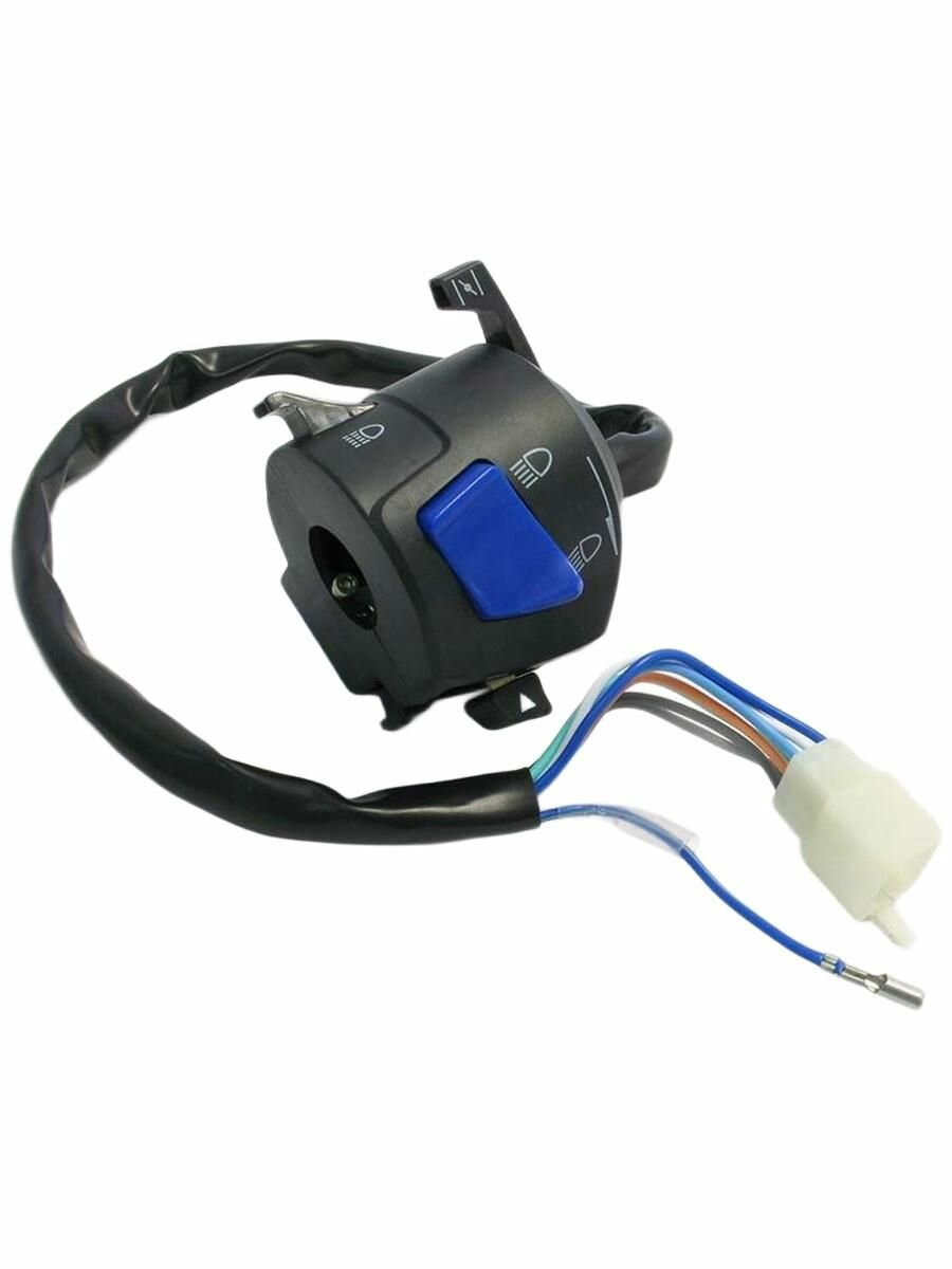 Блок переключателей рулевой левый в сборе, мотоцикл Stels Delta 200, N002E070 (item:200)