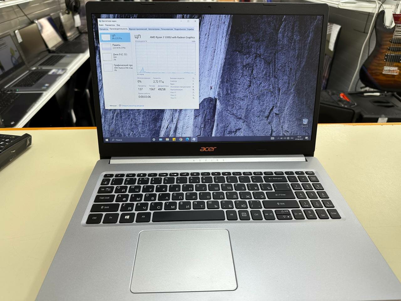 Acer Aspire 5 A515-45 3-5300U, AMD Radeon (TM) Graphics, 8 Гб, 128 Гб Б/У уценка