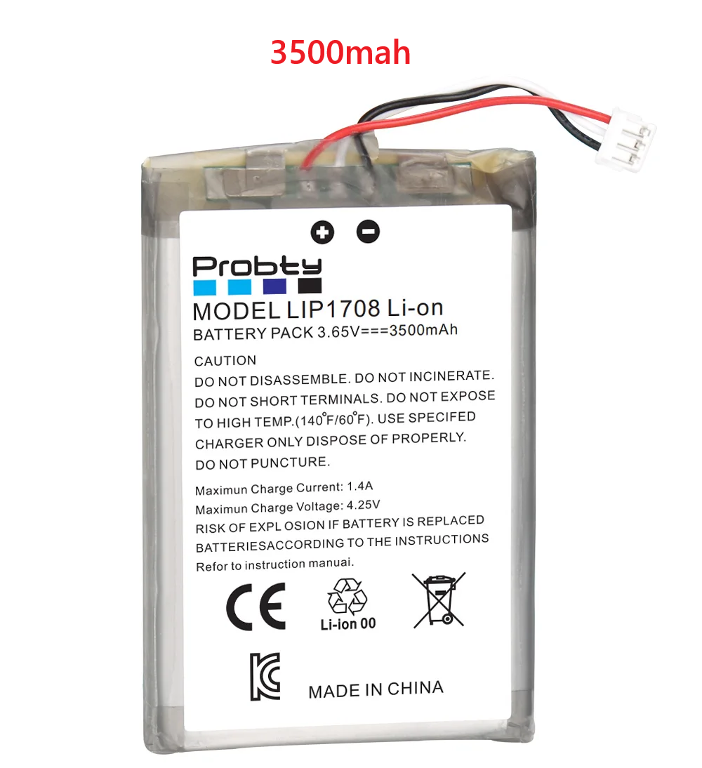 Аккумулятор для геймпада dualsense Sony PS5 Литий-ионная батарея 3500mAh