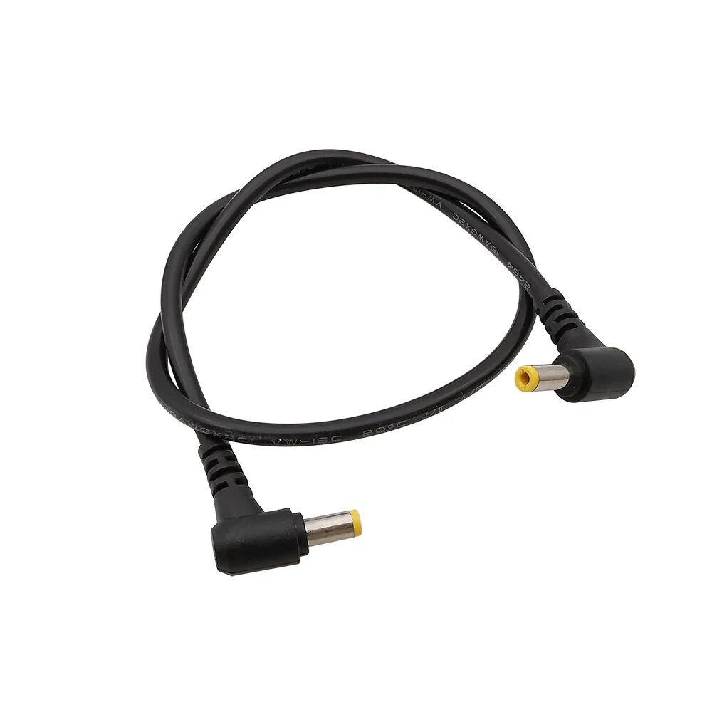 Кабель питания DC 12В/24В 5.5x2.5мм Male-to-Male Length 50CM