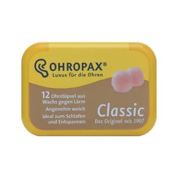 Ohropax восковые затычки для ушей Немецкий импорт Двенадцать.