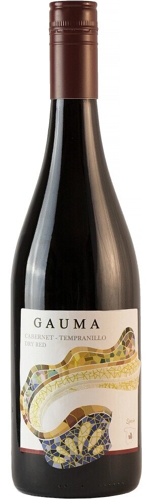 Вино "Gauma" Cabernet-Tempranillo Dry Red, Tierra de Castilla IGP