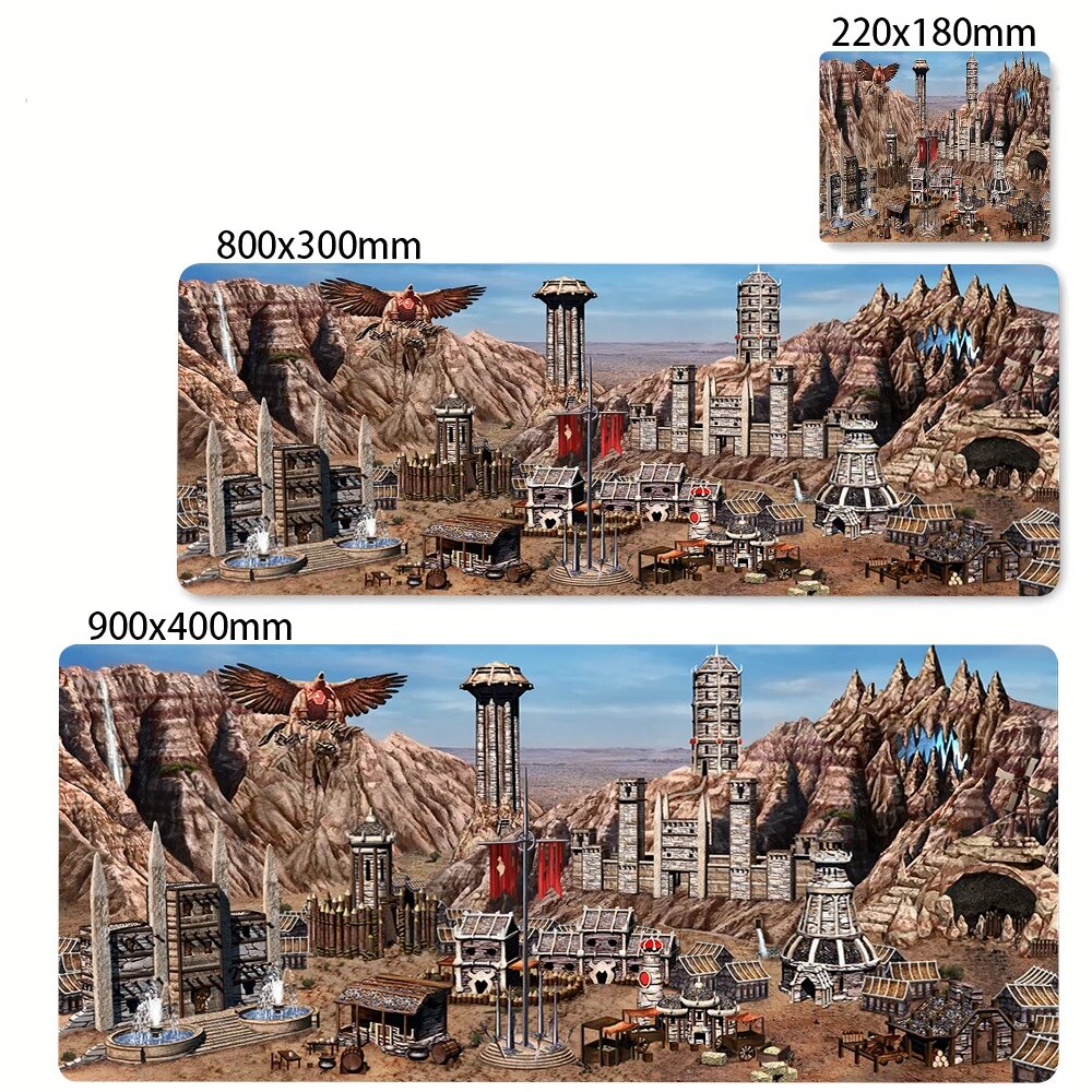 Игровые ноутбуки, коврик для клавиатуры, защитный коврик для стола, коврик для геймера, аниме-герои Might и Magic, аксессуары для ноутбука с 3 картами, коврик для мыши