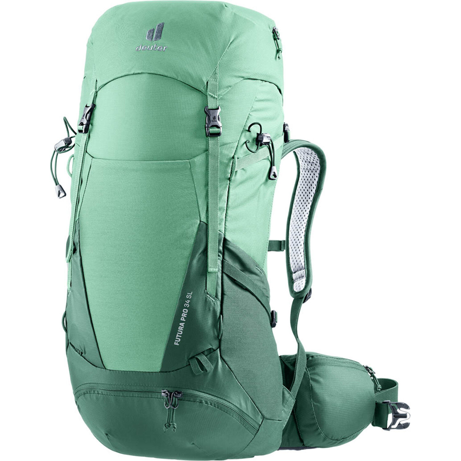 Рюкзак Deuter Futura Pro 34 SL зеленый, для женщин