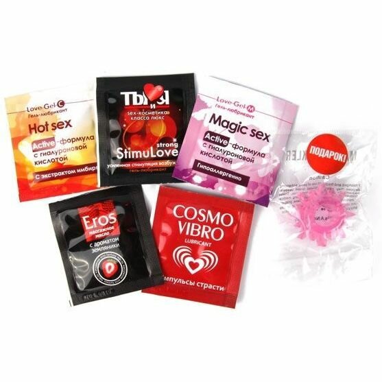 Набор ТЕМ, КТО любит погорячее (5 саше + подарок)