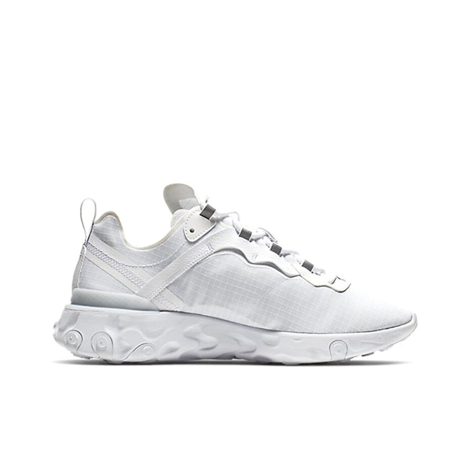 Кроссовки NIKE React Element 55, размер EU 42.5 стопа (27CM), белый, — фото 1