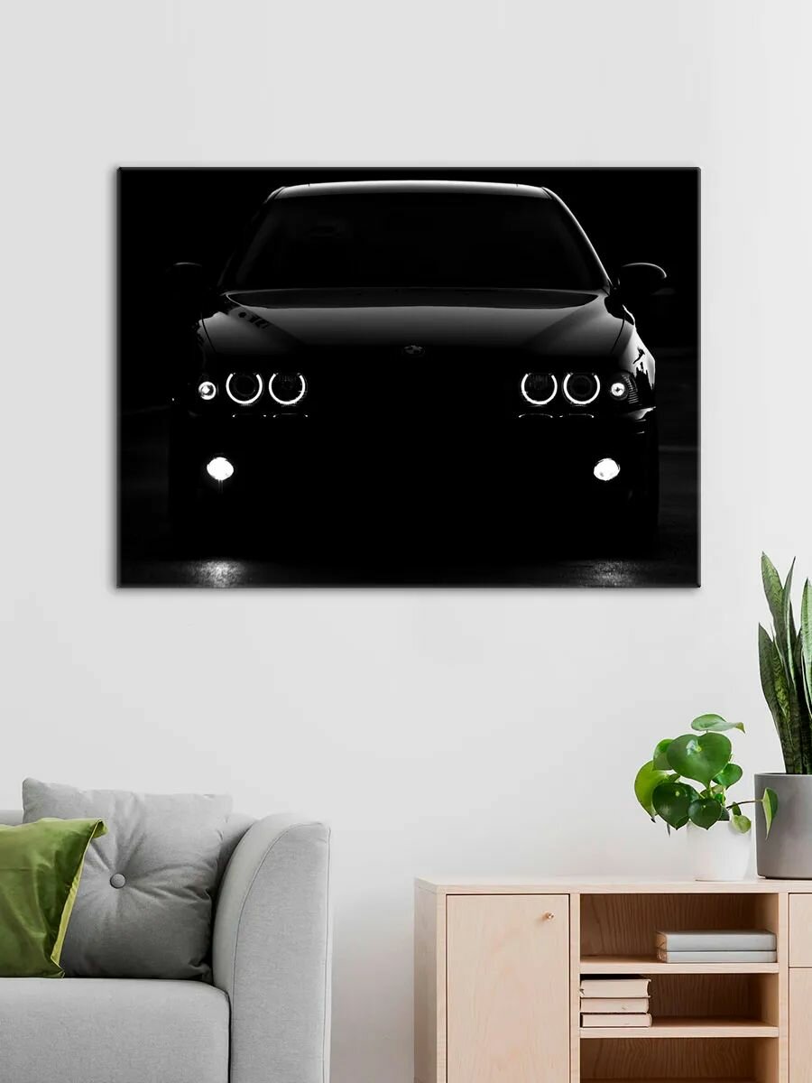 Картина на стену "BMW", 70х50 см