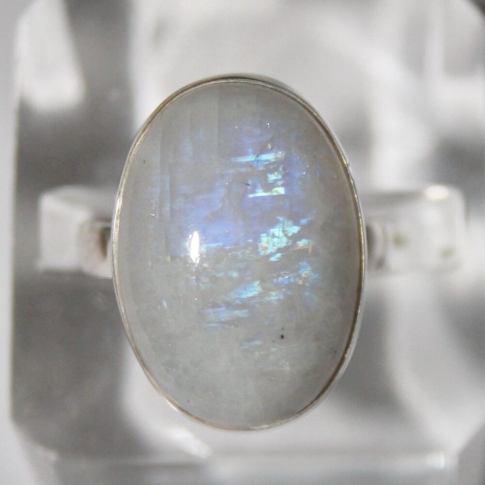 Кольцо-кулон, лунный камень