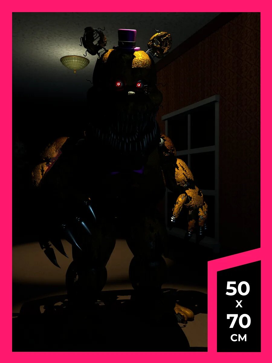 Постеры фнаф и плакаты FNAF Five Nights at Freddy’s 39, матовая фотобумага премиум качества