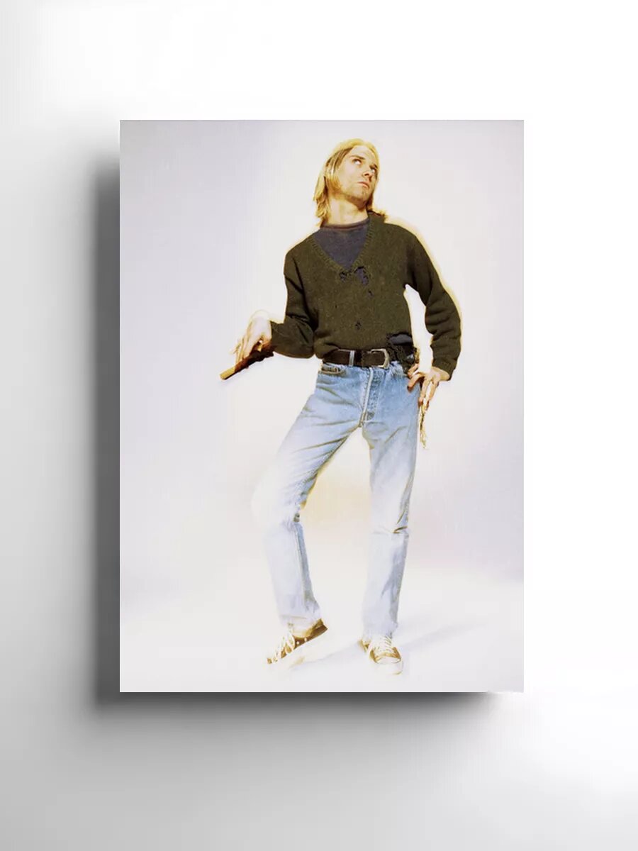 Постер Нирвана плакат Nirvana А1, А2, А3, 50х70 25, матовая фотобумага премиум качества — фото 1