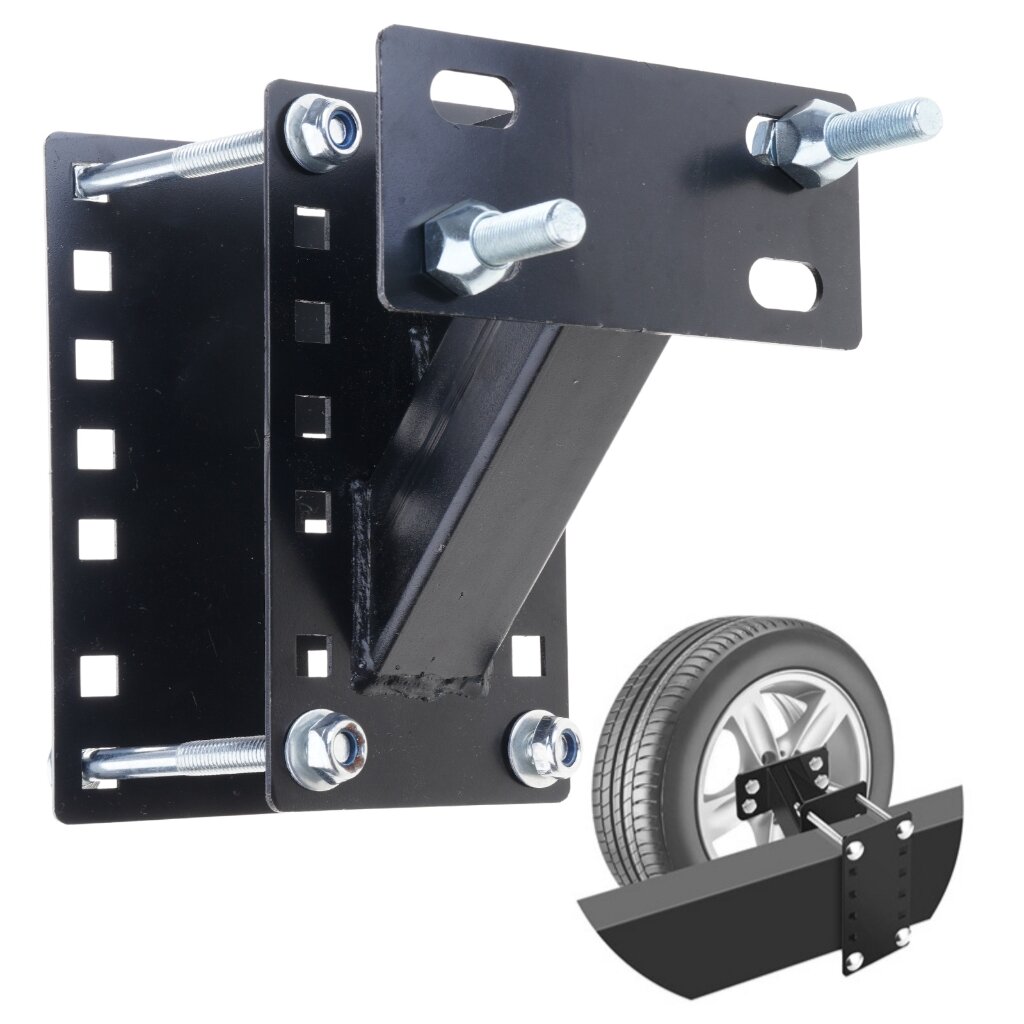Универсальный кронштейн для крепления запасного колеса с 4 5 6 выступами Быстрая установка Надежное крепление к прицепу