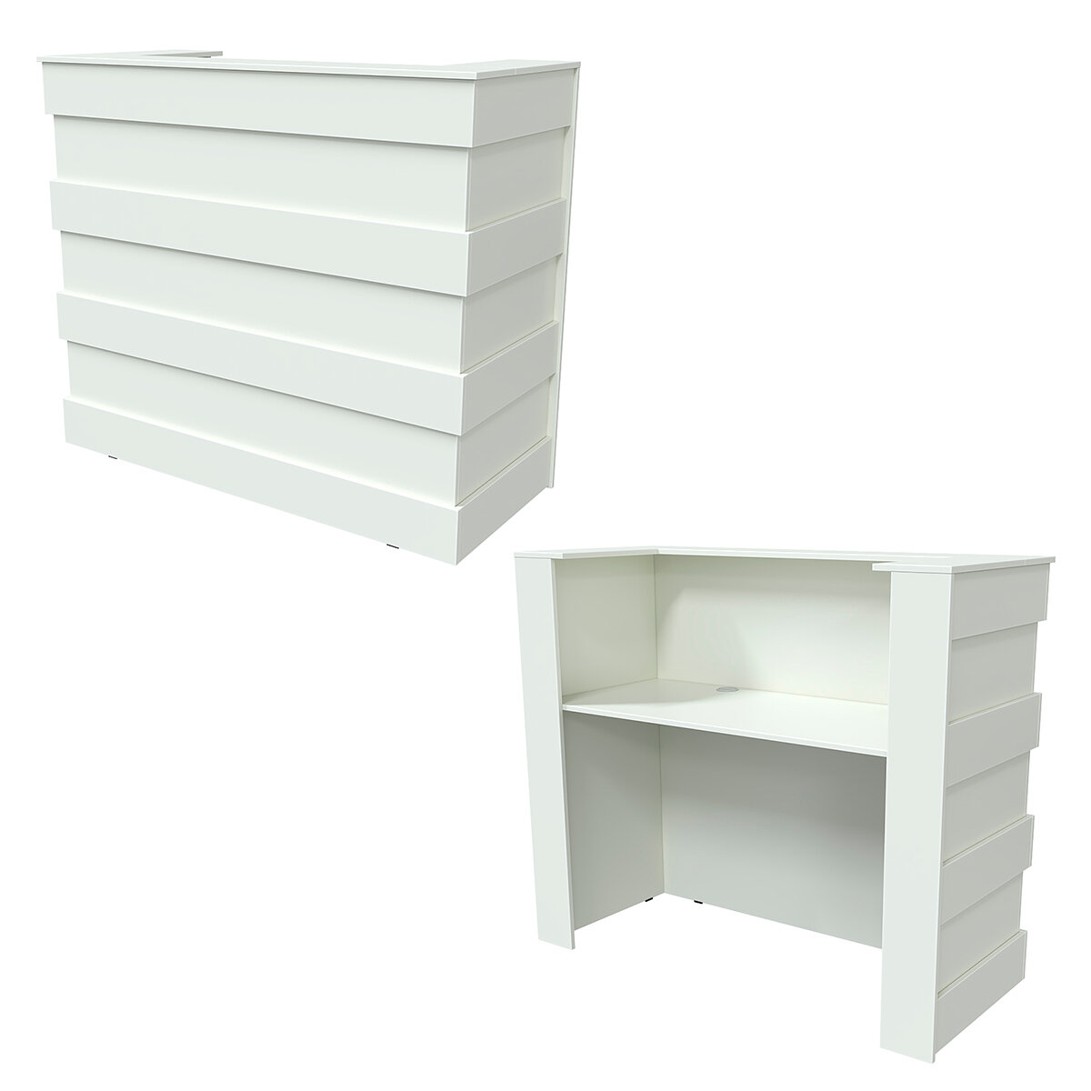 Ресепшн №50Б в стиле "лофт", Белый. Производитель товара - компания Westcom.