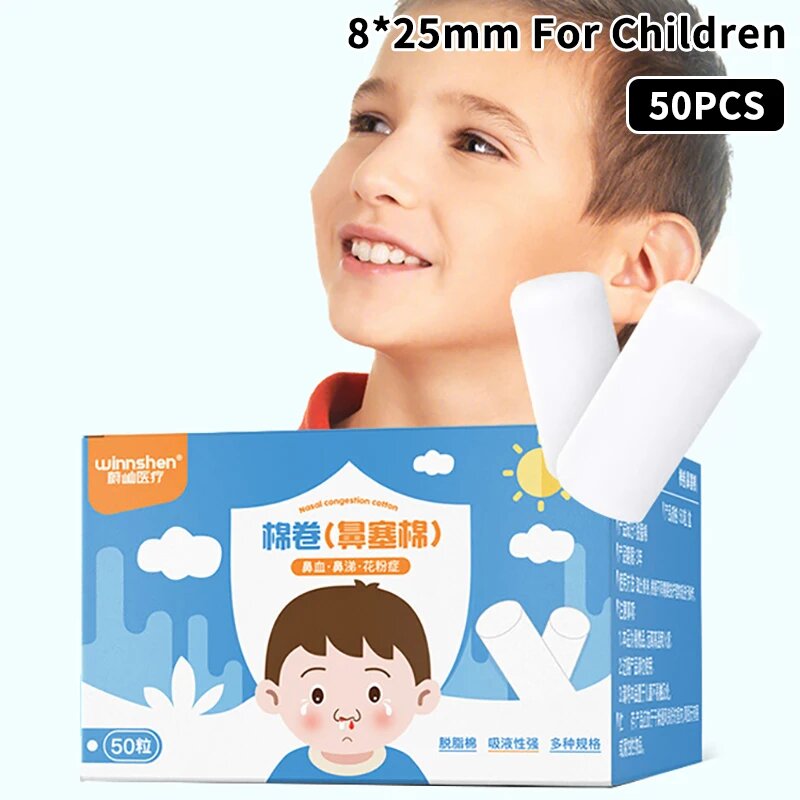 Кровоостанавливающий хлопок AACAR для носа Children style