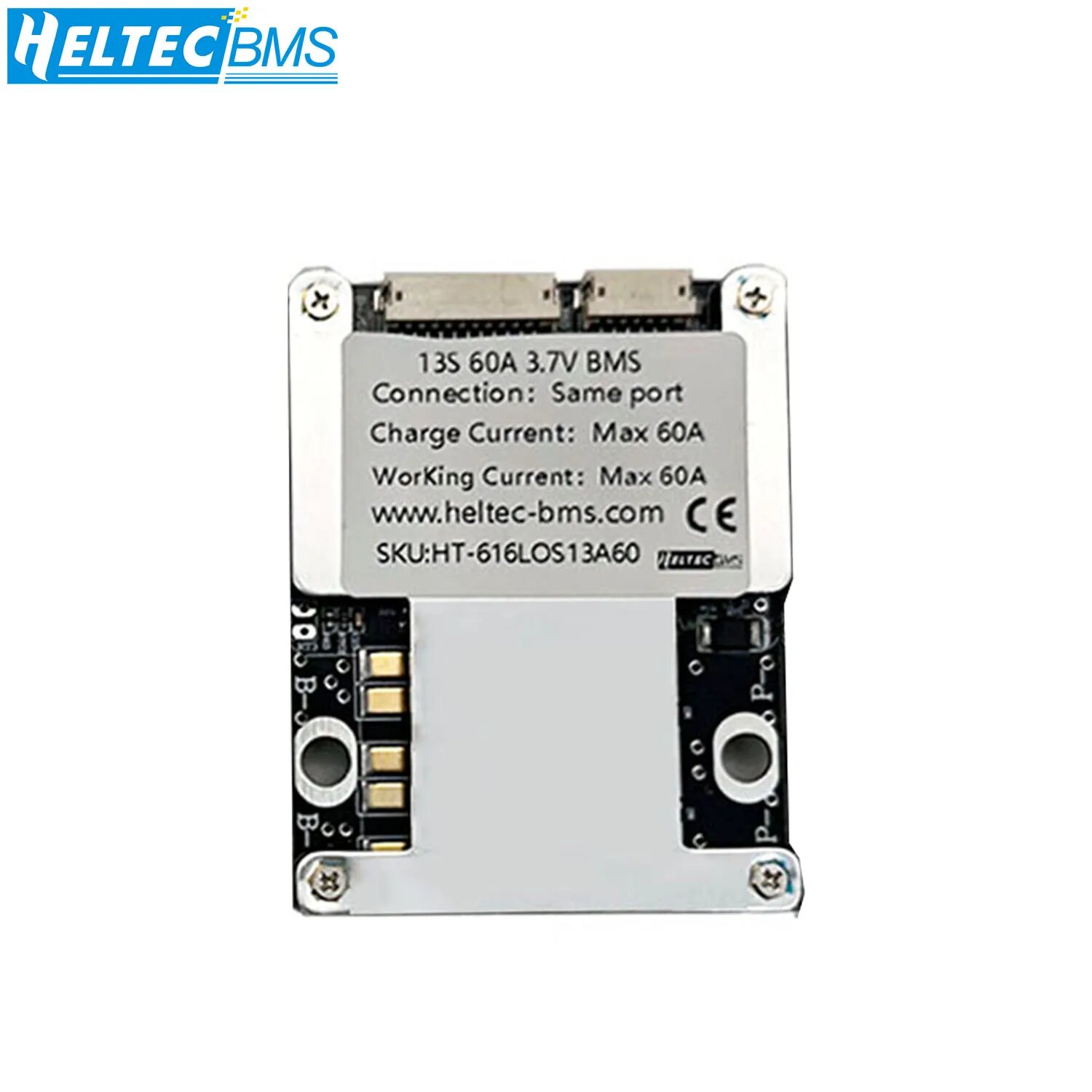 Heltecbms BMS для литиевых аккумуляторов 13S/14S 48V/52V 30A/40A/50A/60A/80A