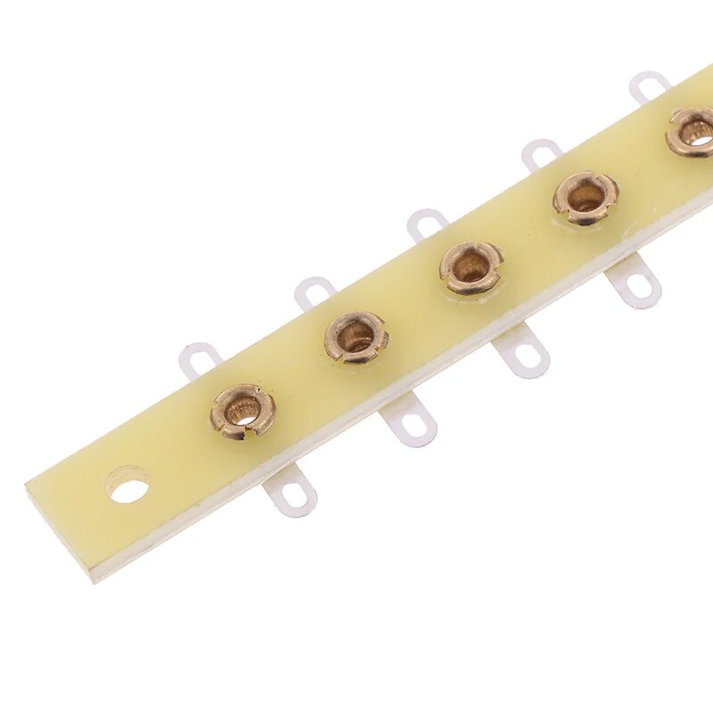 Новая 8-контактная 8-мм плата клеммной колодки FR4 (1 шт.) для DIY HIFI-усилителей в винтажном стиле, 100 мм