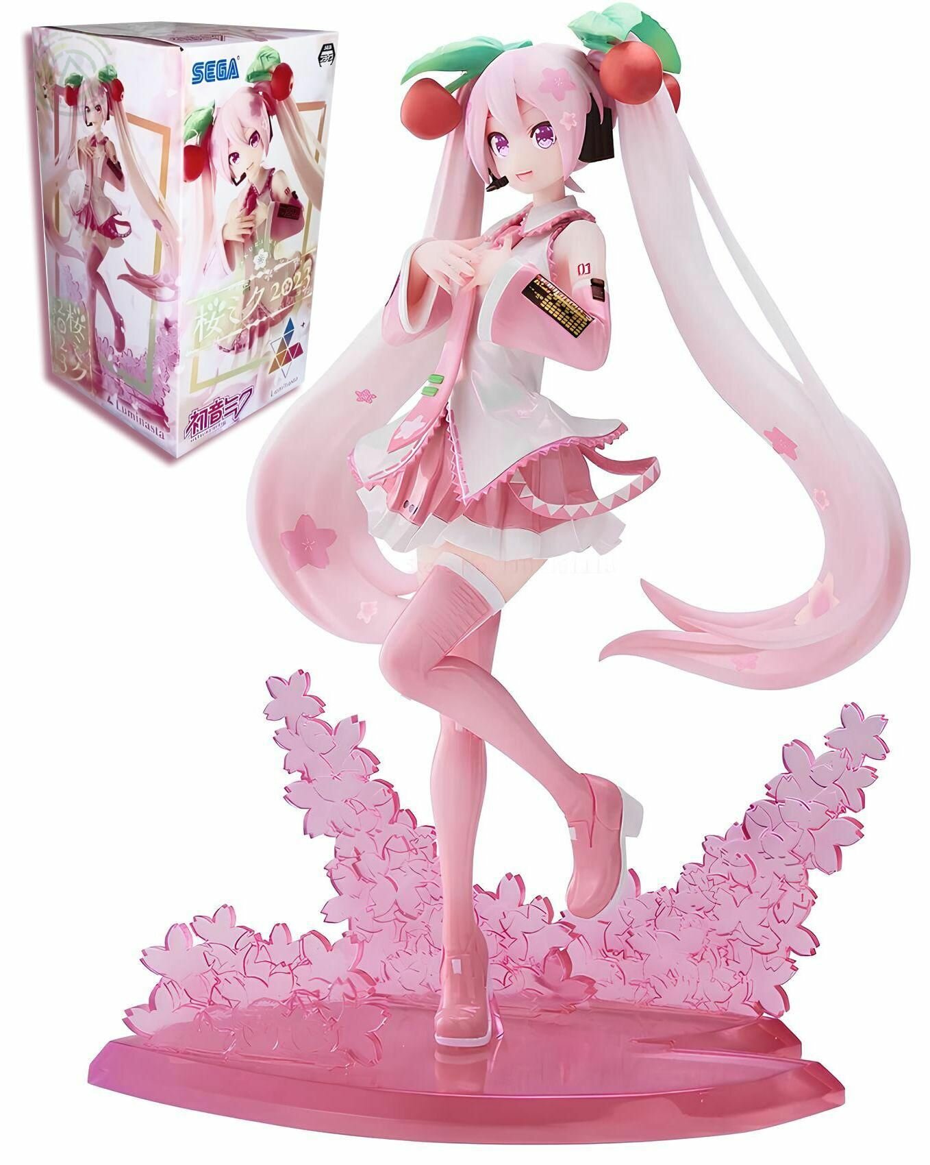 Фигурка Мику Хацунэ Сакура / Miku Hatsune Sakura (24см) pink