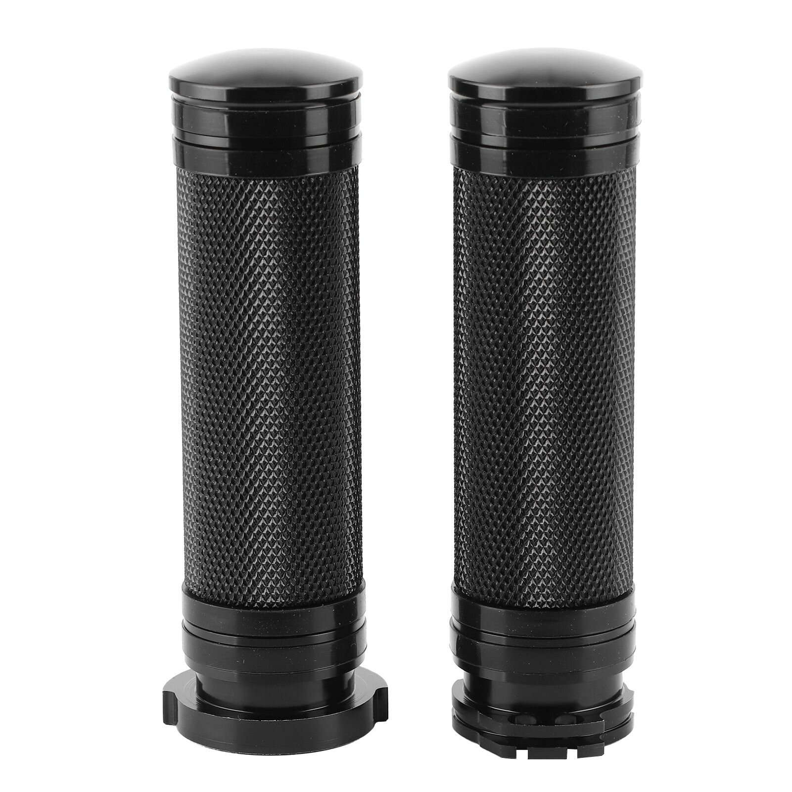 Грипсы на руль с ЧПУ черные для Harley-davidson XL883 1200