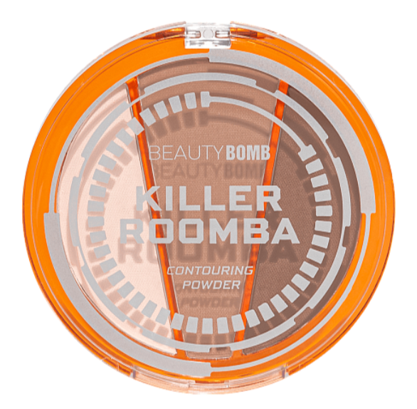 Палетка для контуринга Beauty Bomb, Killer Roomba, №01, кремовая, для всех типов кожи, 8г