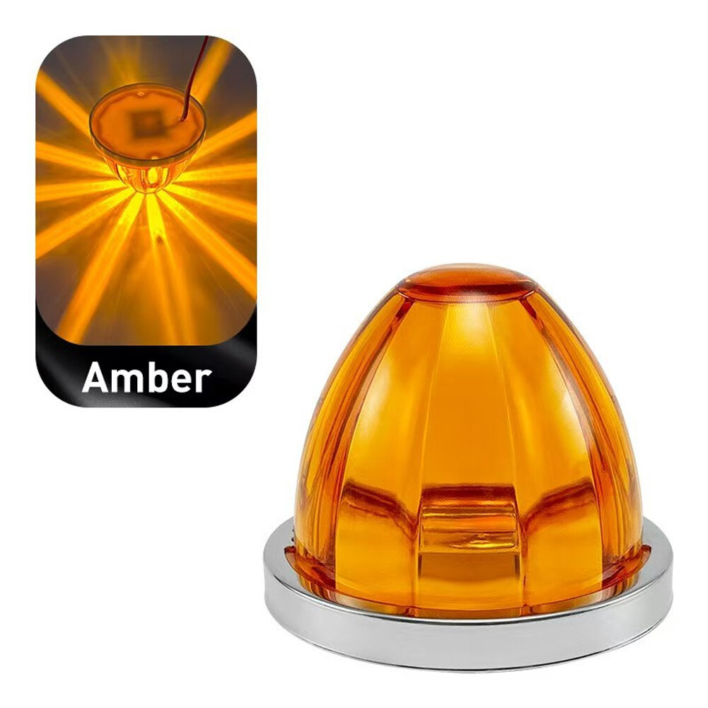 Габаритные светодиодные огни для грузовиков 10-30В водонепроницаемые сигнальные и поддоны лампы предупреждающие индикаторы