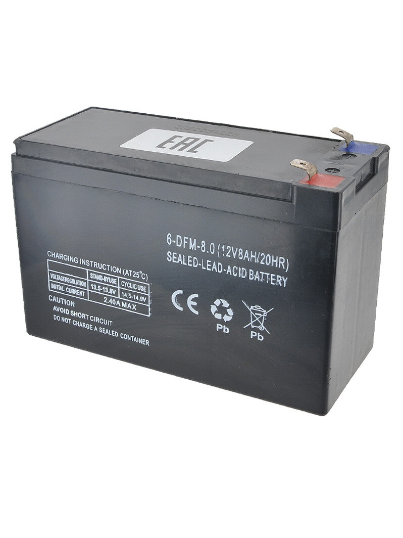 Аккумулятор (12V/8Ah) для опрыскивателя CHAMPION SA-16